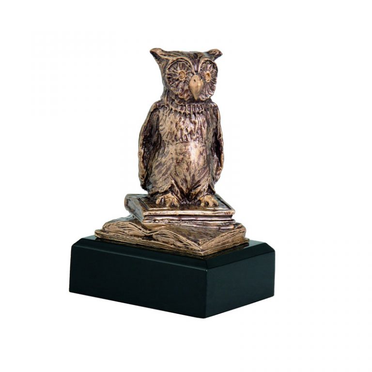 GRADUATION OWL AWARD – 13.5CM SCHOOL TROPHY FOR ACADEMIC ACHIEVEMENT ...